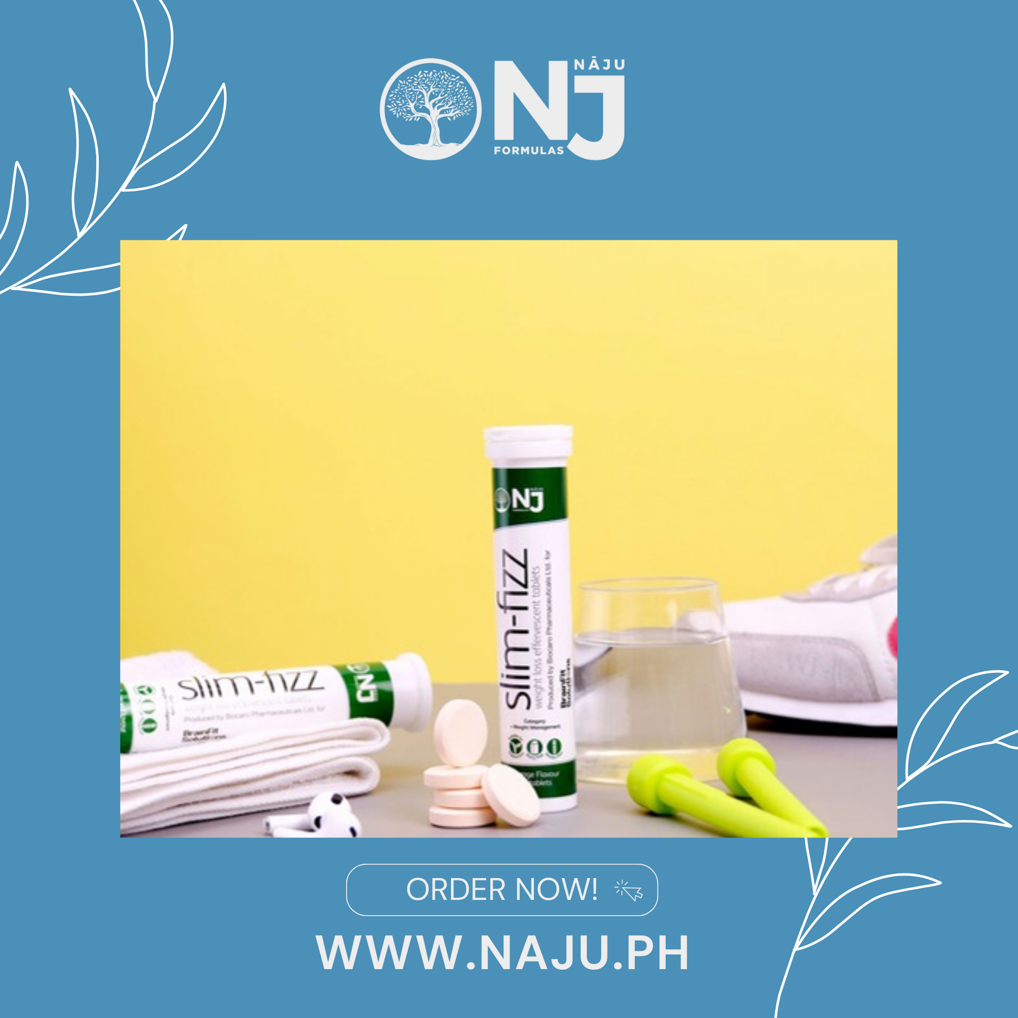 Slim Fizz Effervescent Tablets for Weight Loss, Boost metabolism, Supp ...